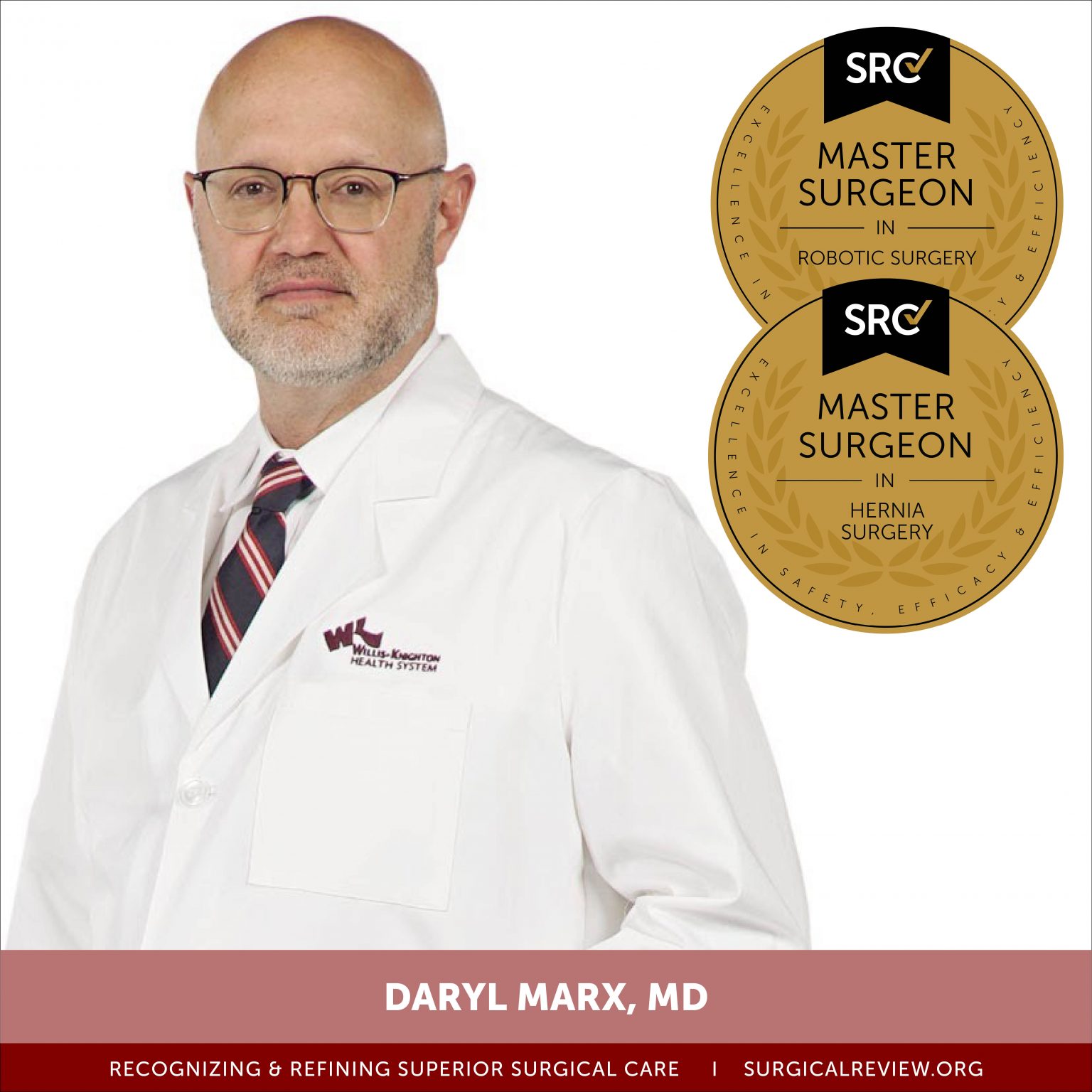 Daryl Marx, MD - SRC - Surgical Review Corporation