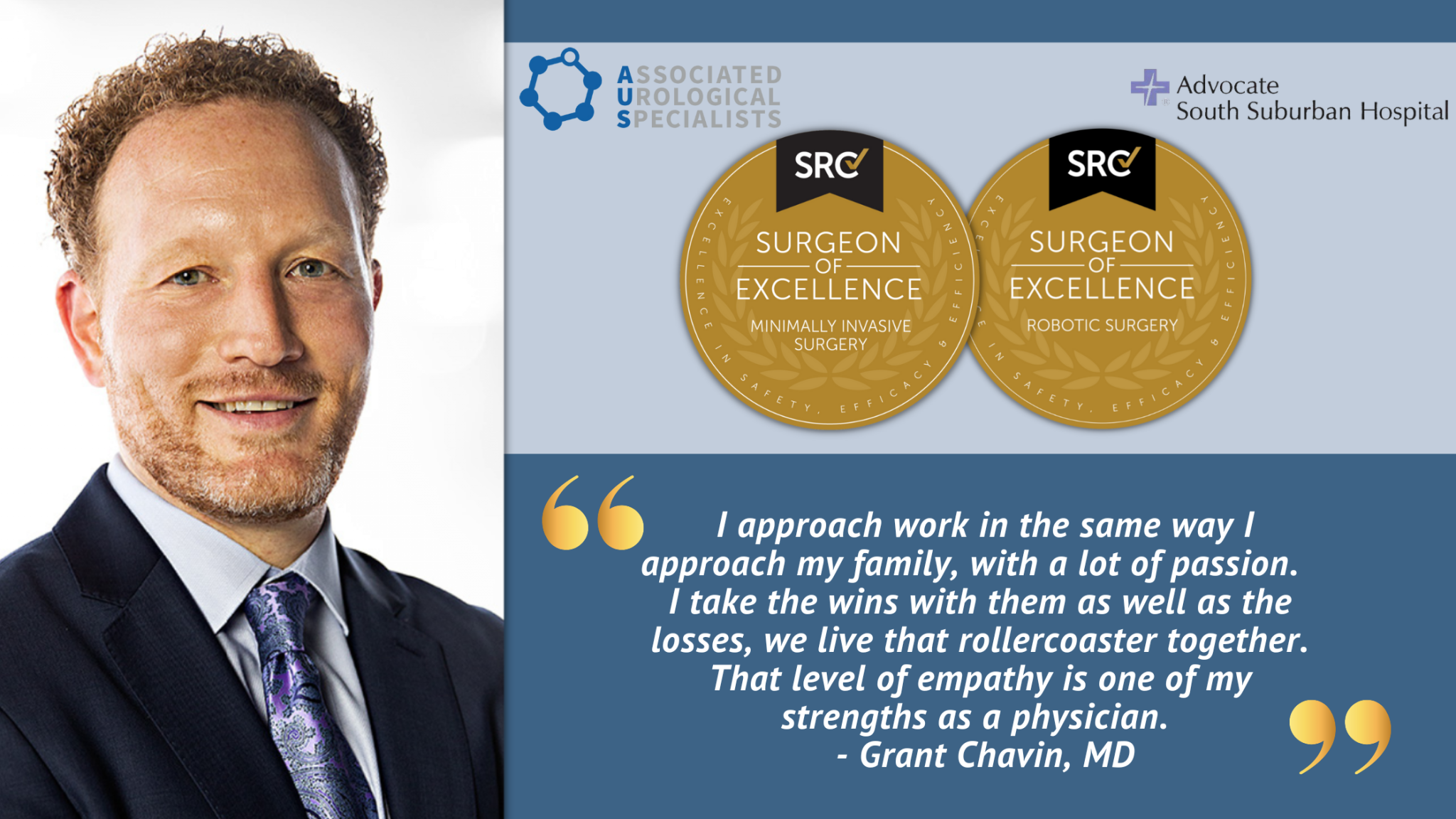 Spotlight on Associated Urological Specialists' Surgeons of Excellence ...