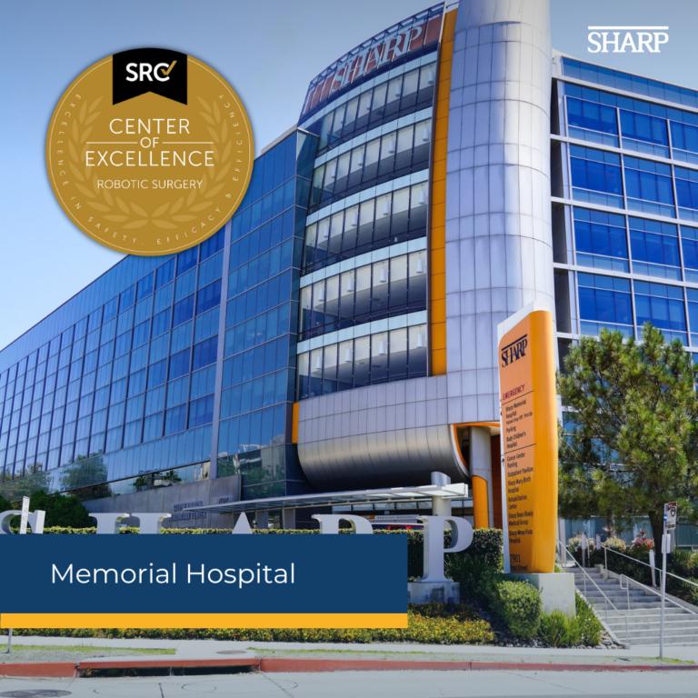 SRC - Sharp HealthCare, Network of Excellence in Robotic Surgery